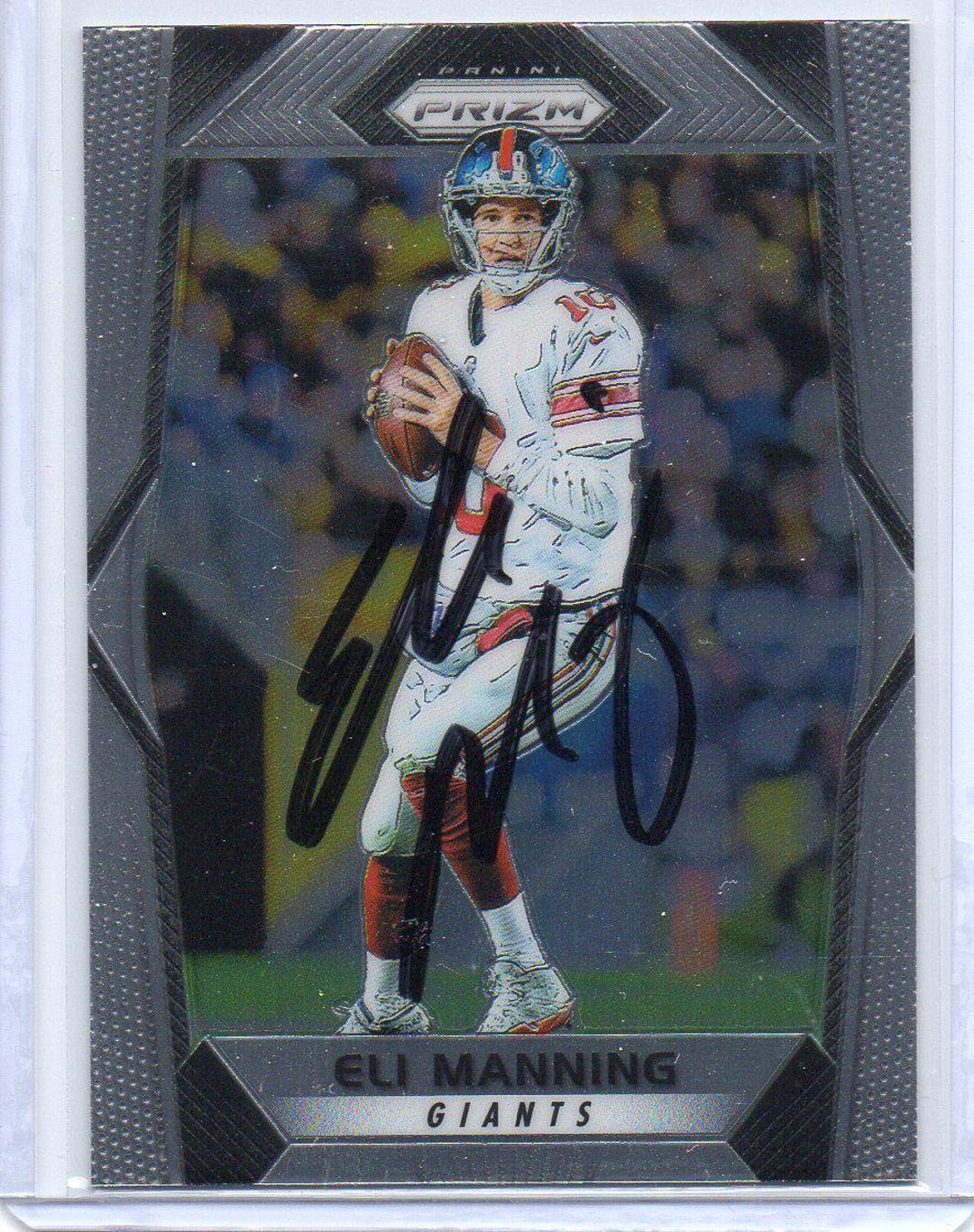 Signed Eli Manning Card New York Giants Nice - Etsy