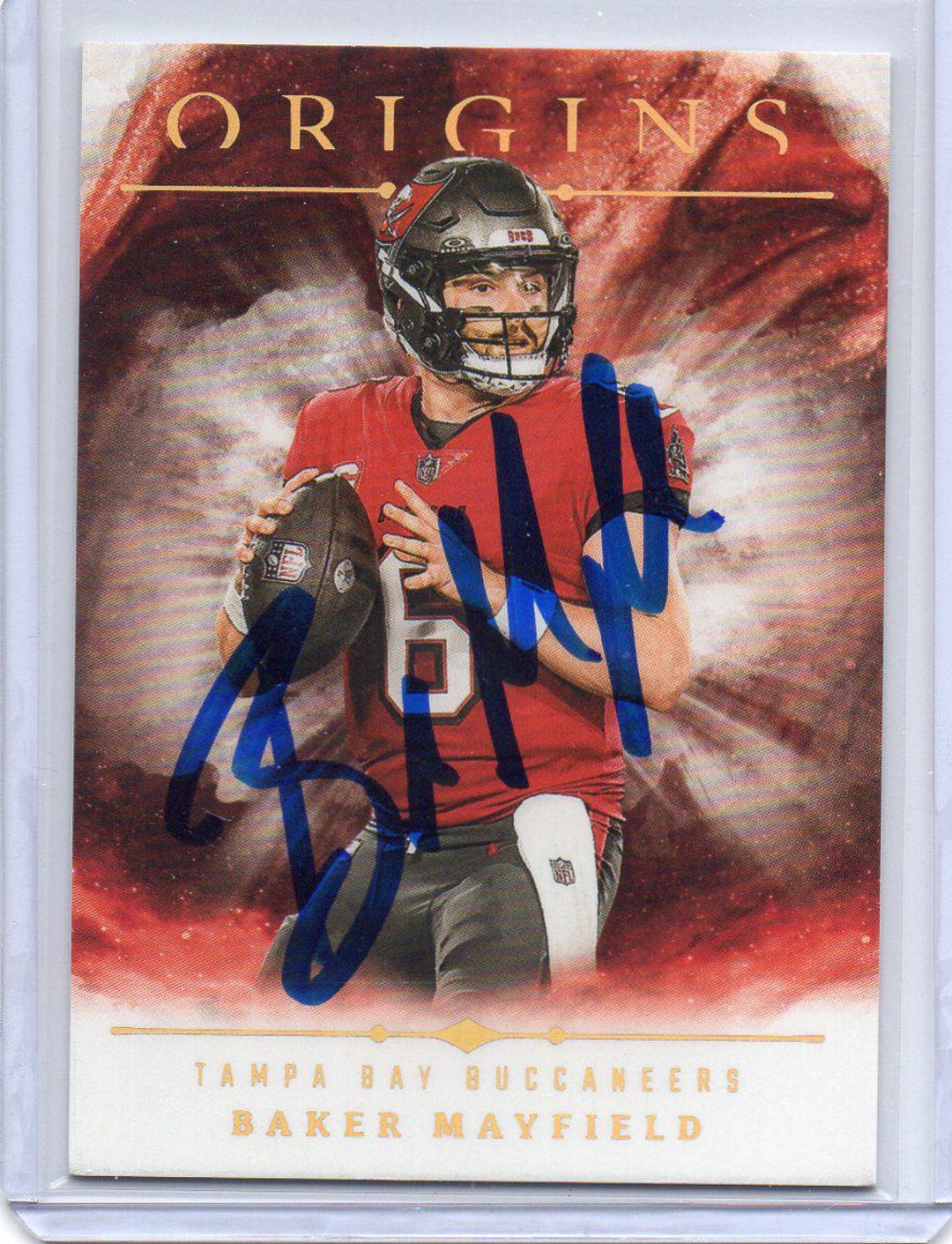 Signed Baker Mayfield Card Tampa Bay Buccaneers - Etsy