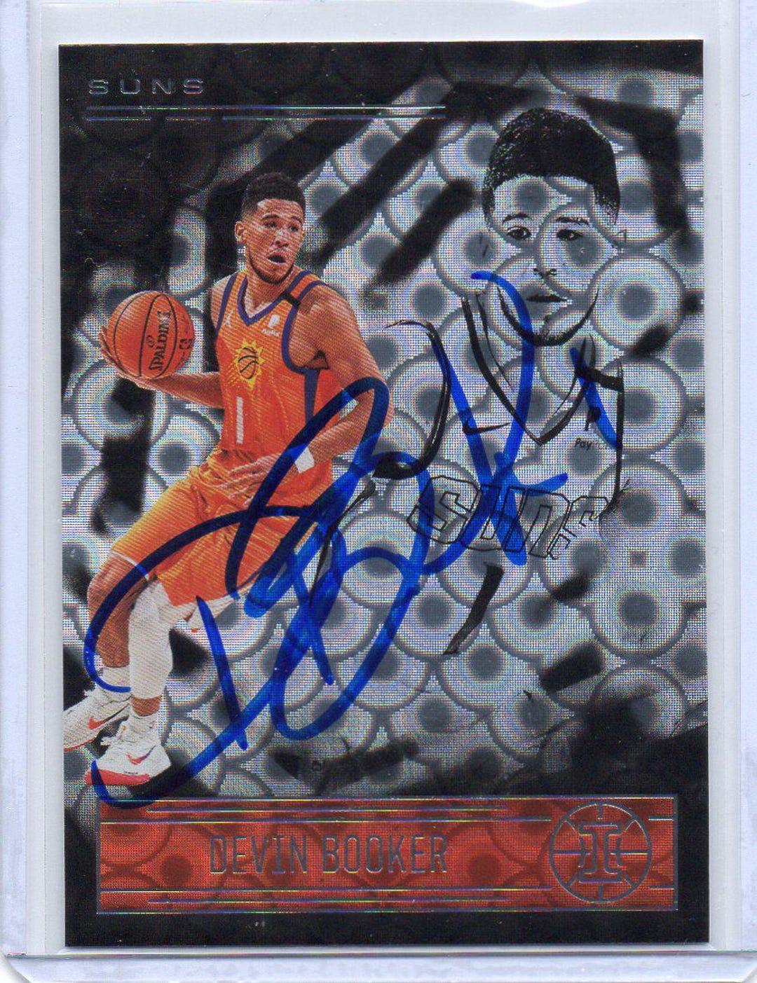 Signed Devin Booker Card Phoenix Suns - Etsy