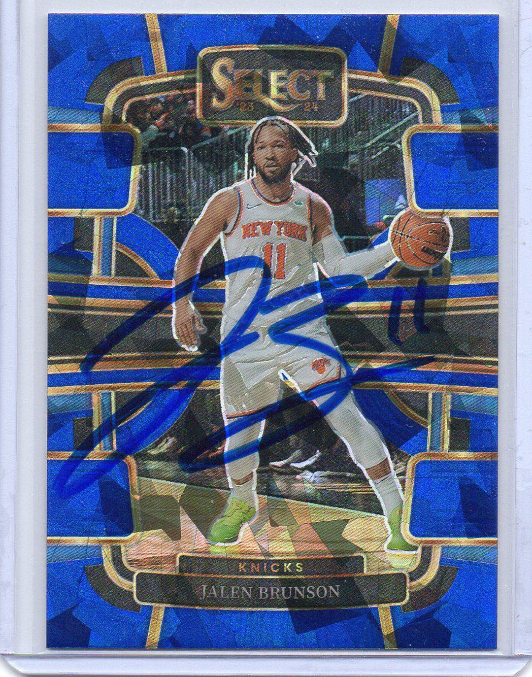 Signed Jalen Brunson Card New York Knicks - Etsy