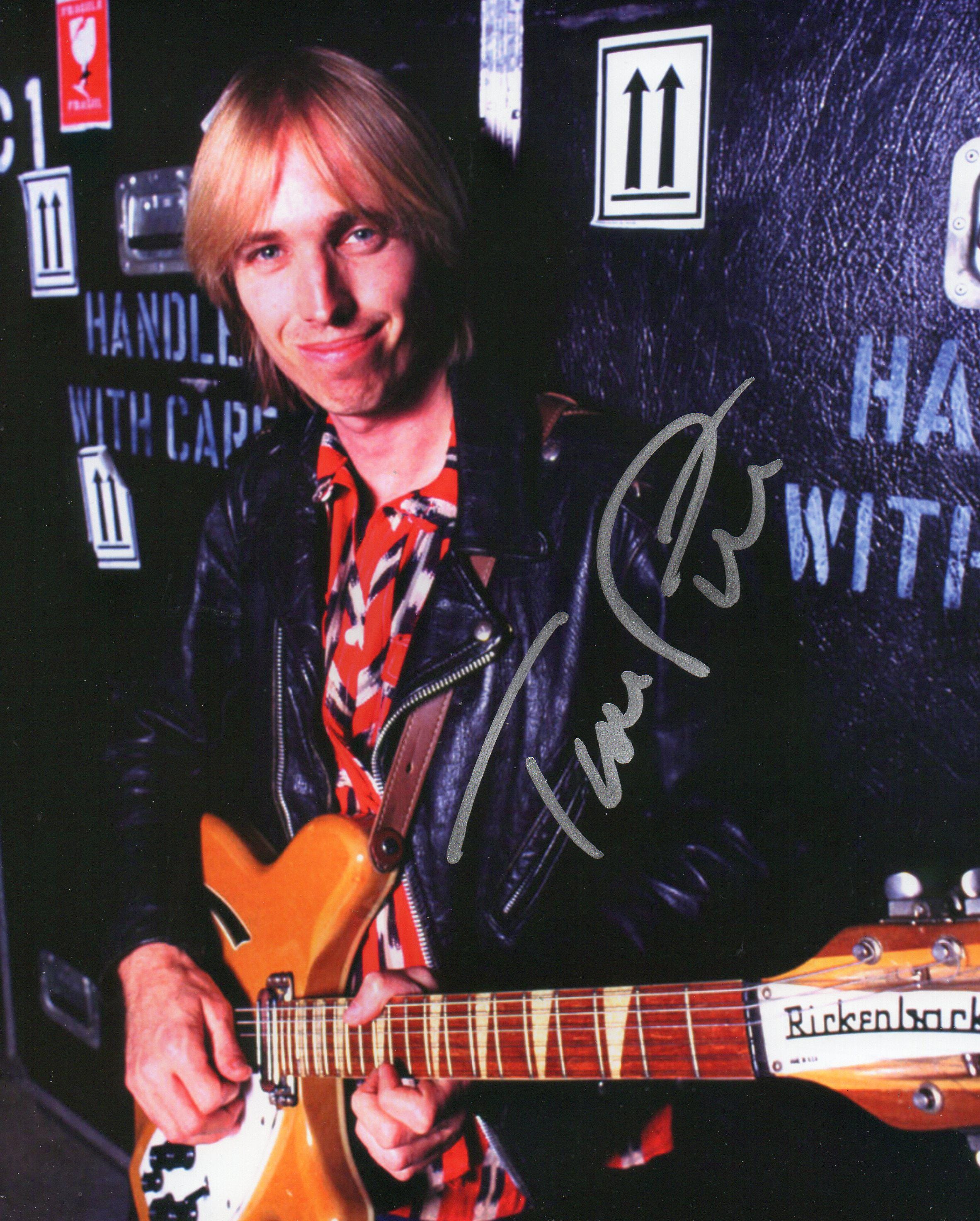 Signed Tom Petty 8 X 10 Photo - Etsy