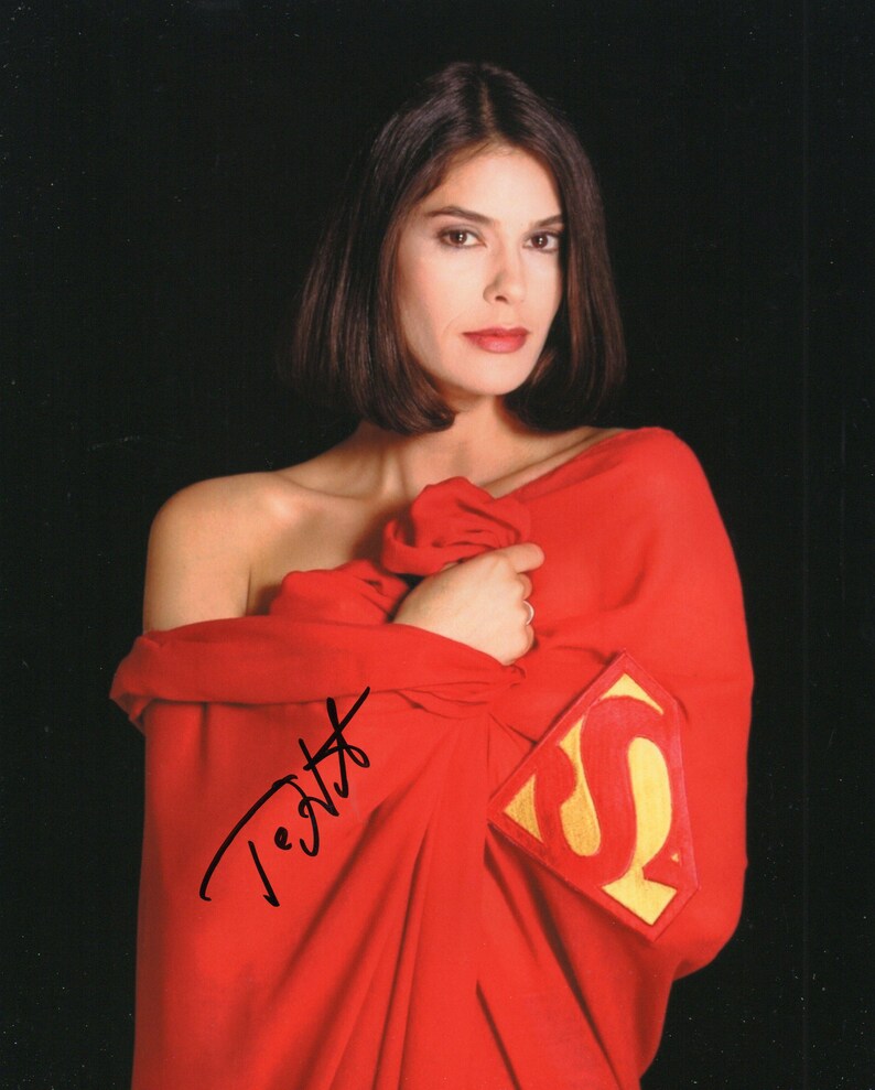 Signed Teri Hatcher 8 X 10 Photo Lois & Clark - Etsy