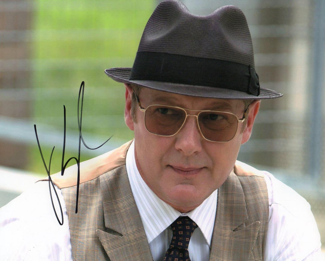 Signed James Spader 8 X 10 Photo the Blacklist Nice - Etsy