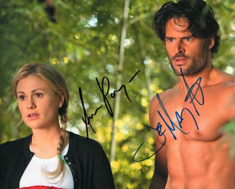 Signed Joe Manganiello & Anna Paquin 8 X 10 Photo True Blood - Etsy
