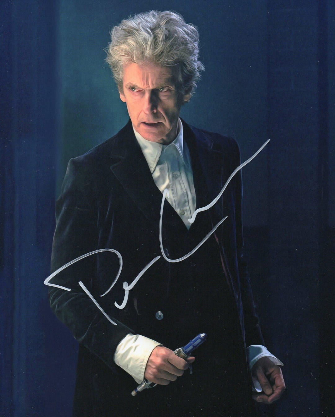 Signed Peter Capaldi 8 X 10 Photo Doctor Who Nice - Etsy