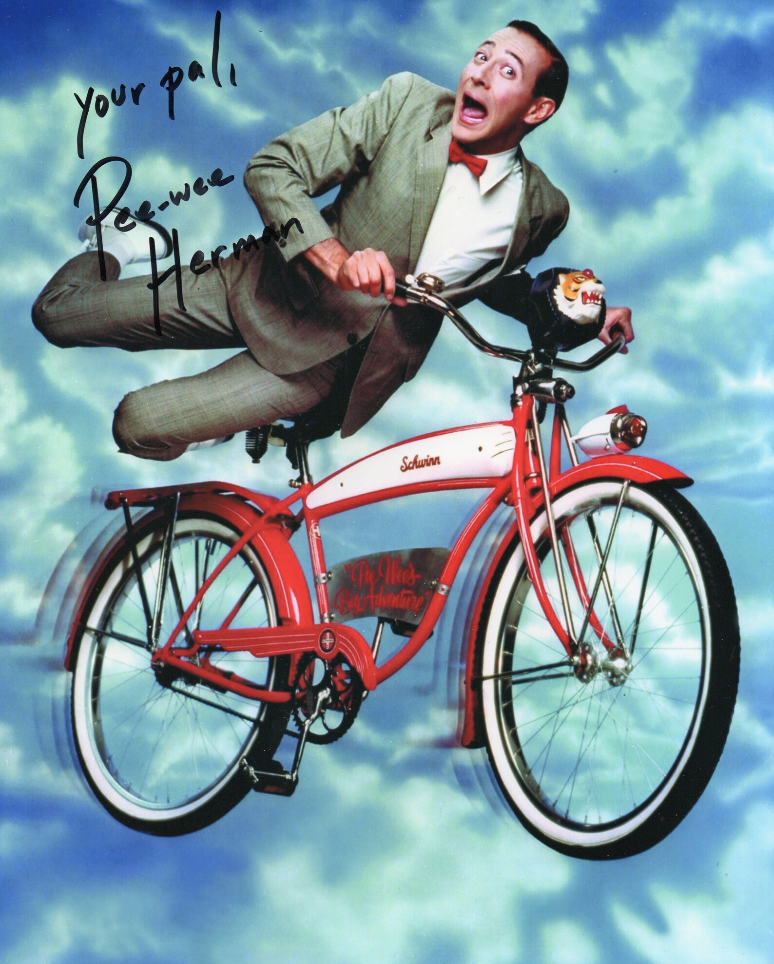 Signed Pee-wee Herman 8 X 10 Photo - Etsy