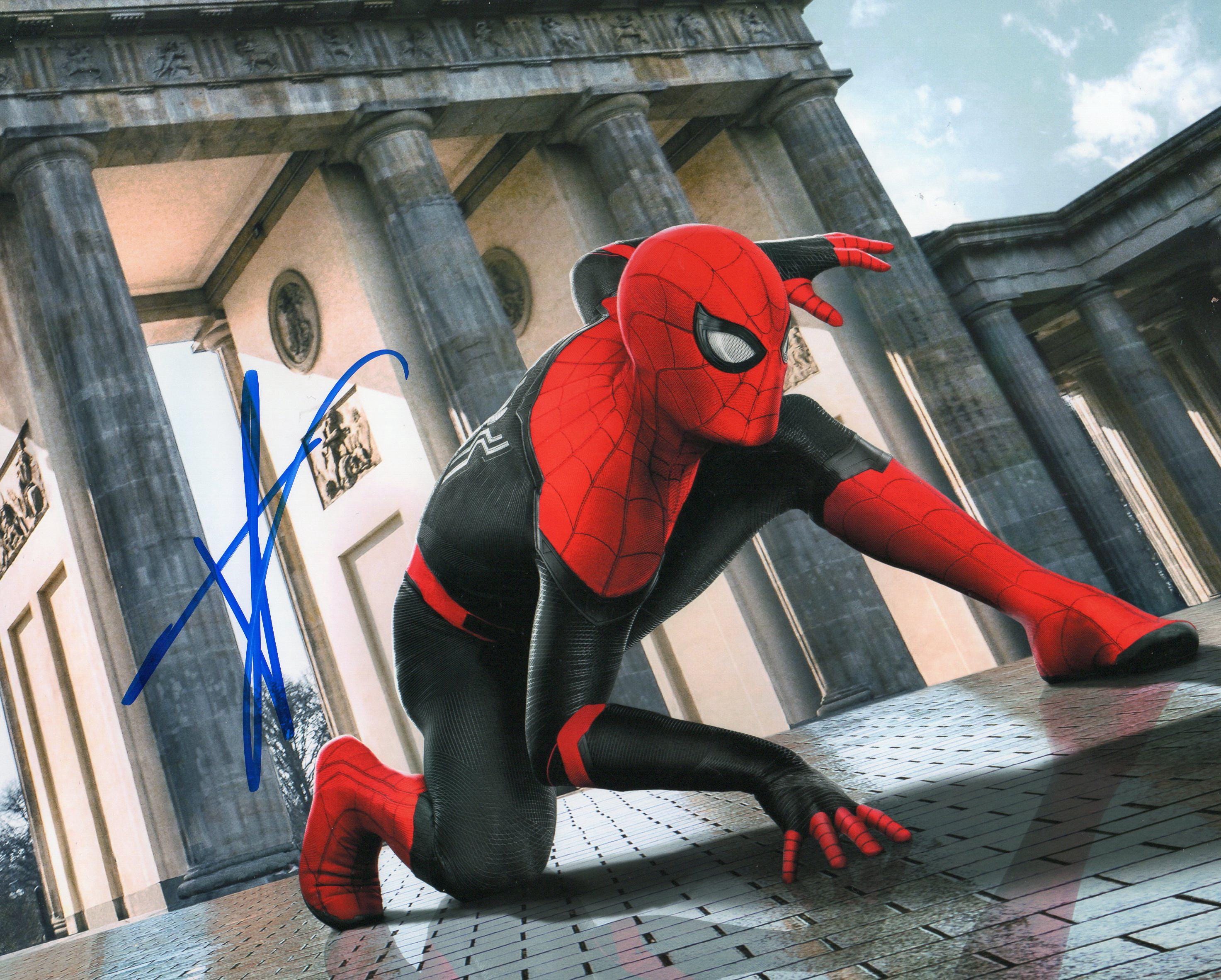 Signed Tom Holland 8 X 10 Photo Spiderman - Etsy
