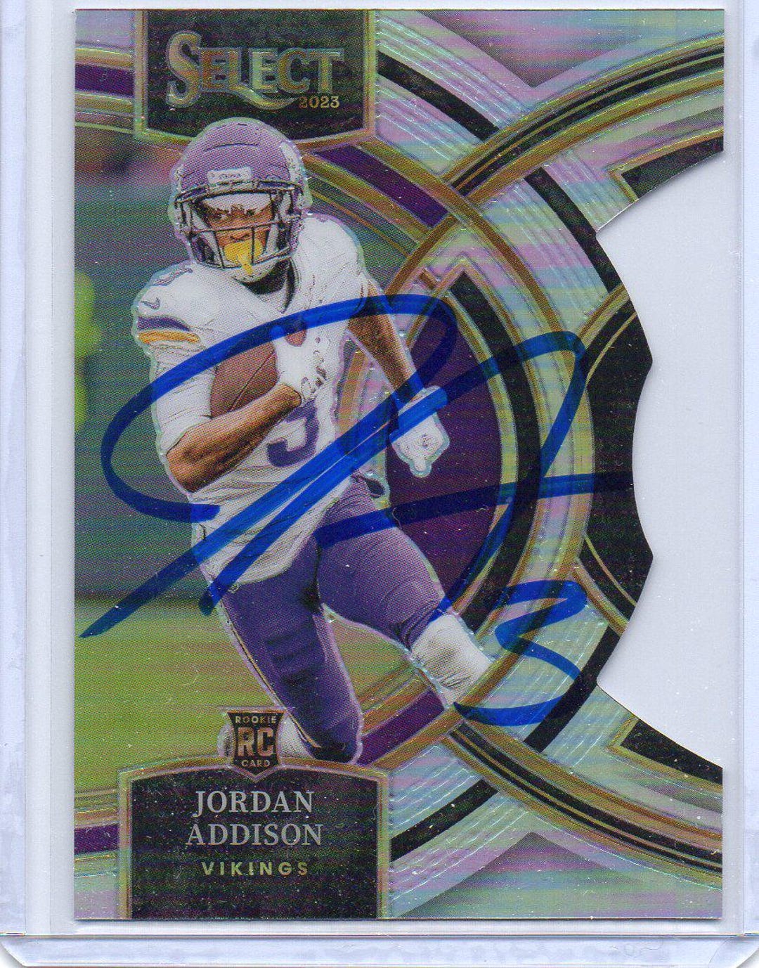 Signed Jordan Addison Card Minnesota Vikings Very Nice - Etsy