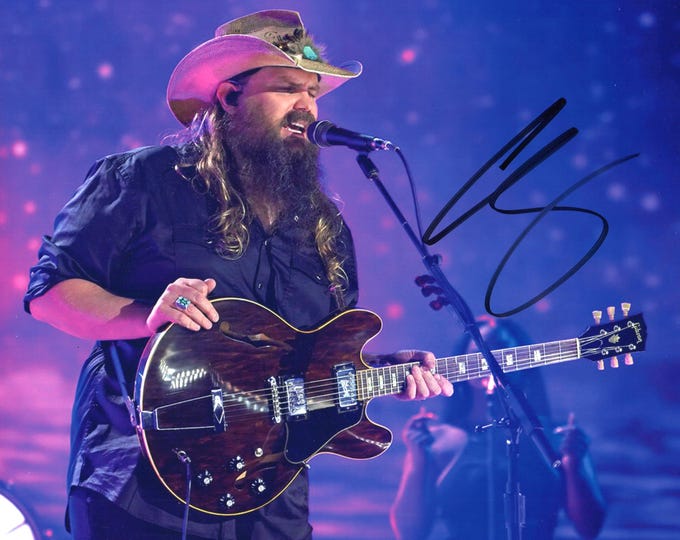 Signed Chris Stapleton 8 X 10 Photo Nice - Etsy