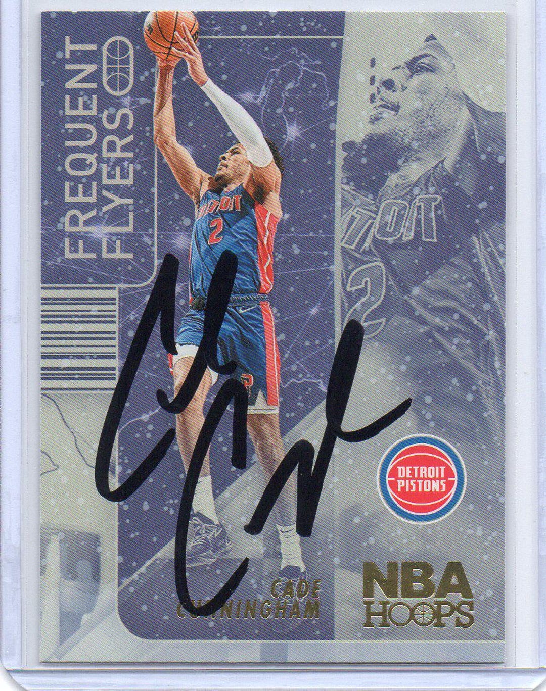 Signed Cade Cunningham Card Detroit Pistons Nice - Etsy
