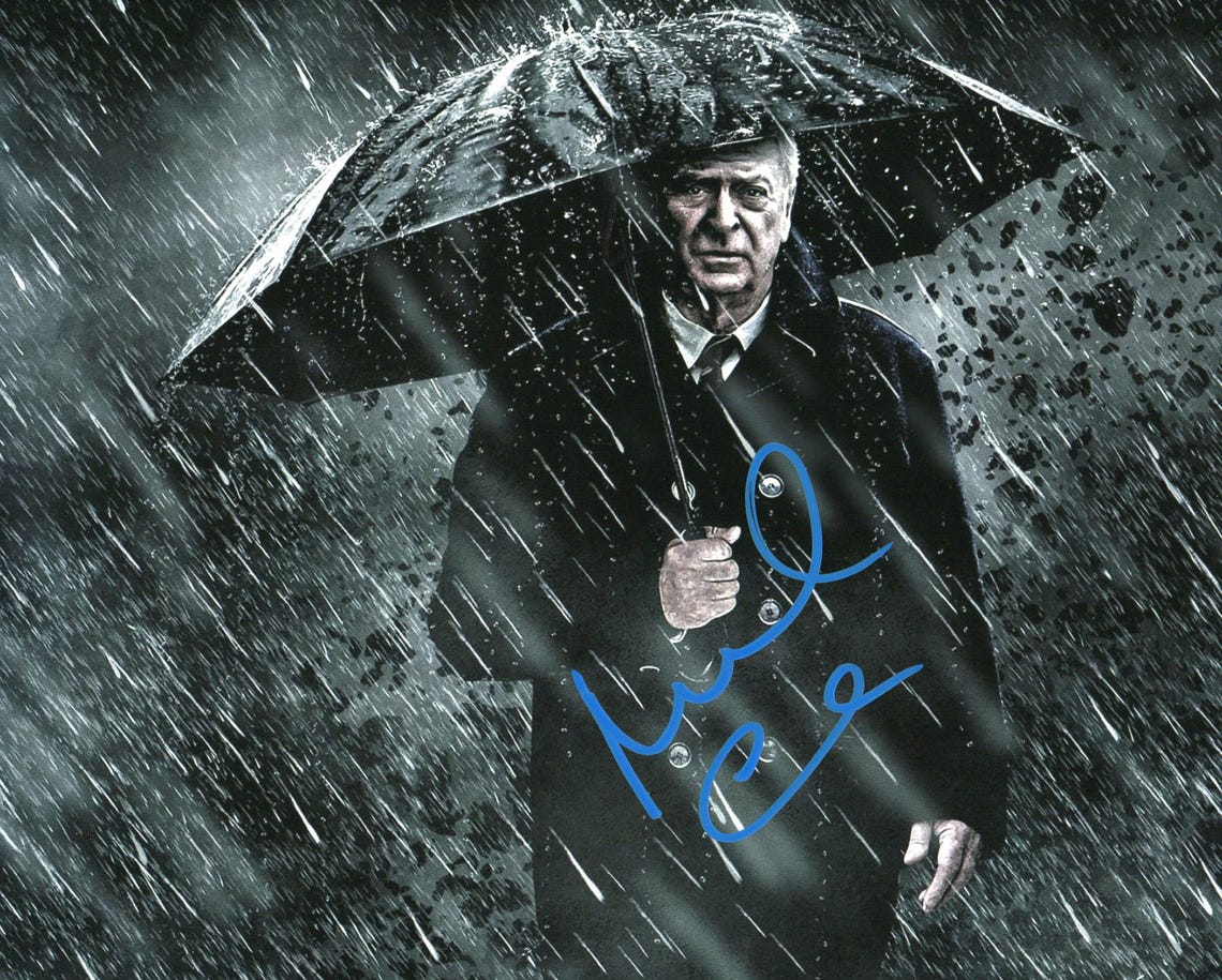 Signed Michael Caine 8 X 10 Photo - Etsy