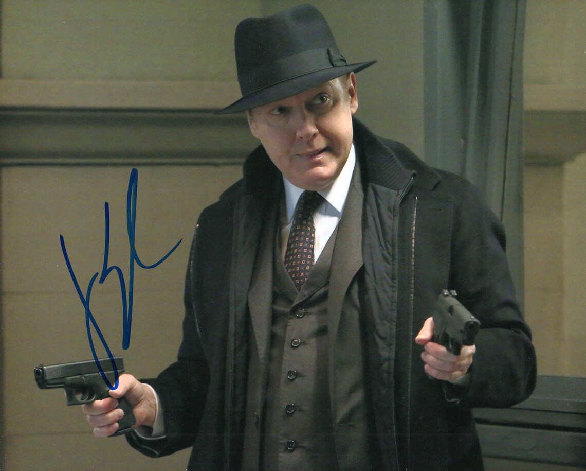 Signed James Spader 8 X 10 Photo the Blacklist Nice - Etsy