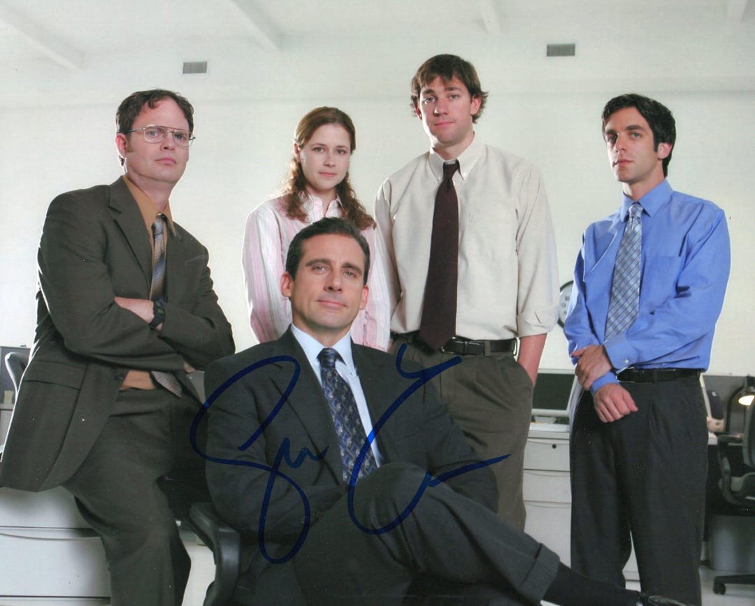 Signed Steve Carell 8 X 10 Photo the Office Nice - Etsy