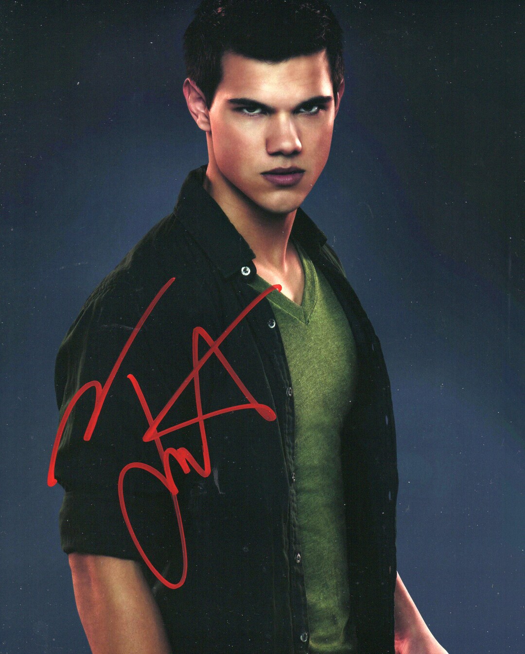 Signed Taylor Lautner 8 X 10 Photo - Etsy