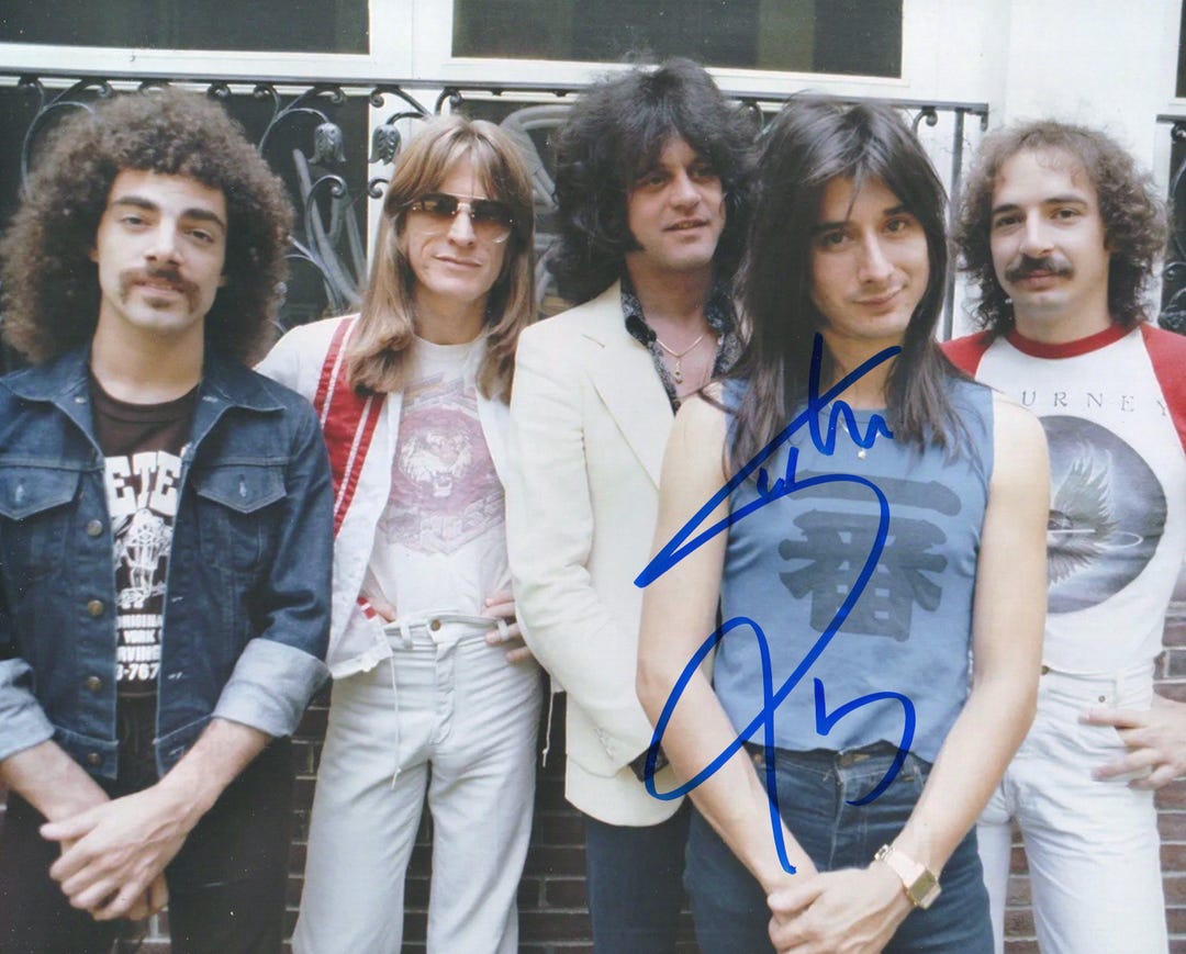 Signed Steve Perry 8 X 10 Photo Journey Very Nice - Etsy