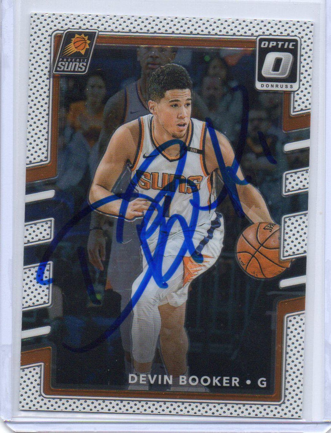Signed Devin Booker Card Phoenix Suns - Etsy