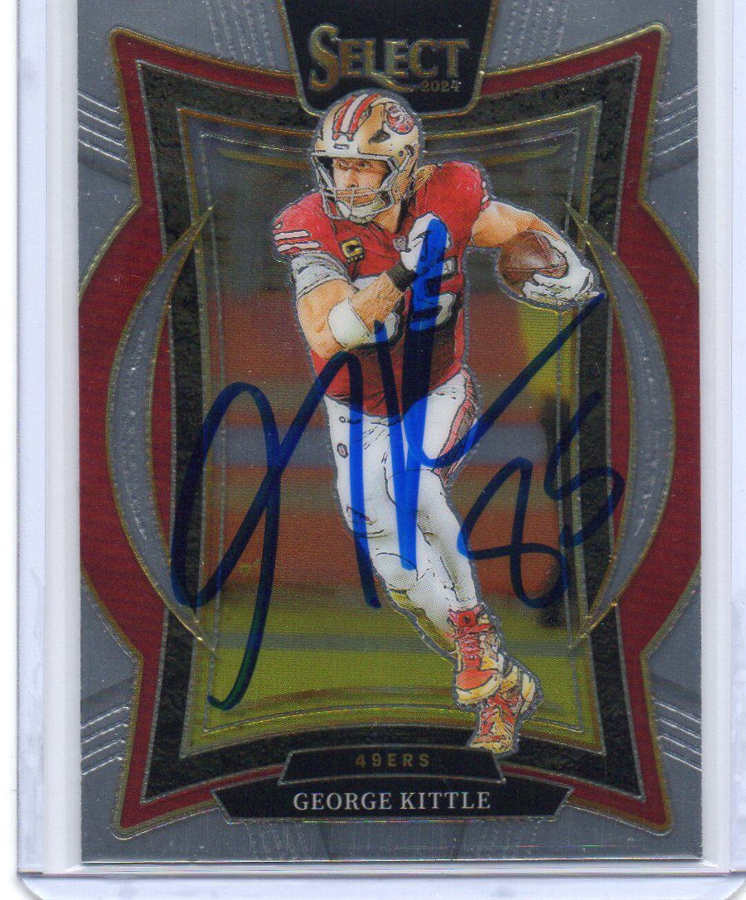Signed George Kittle Card Niners - Etsy