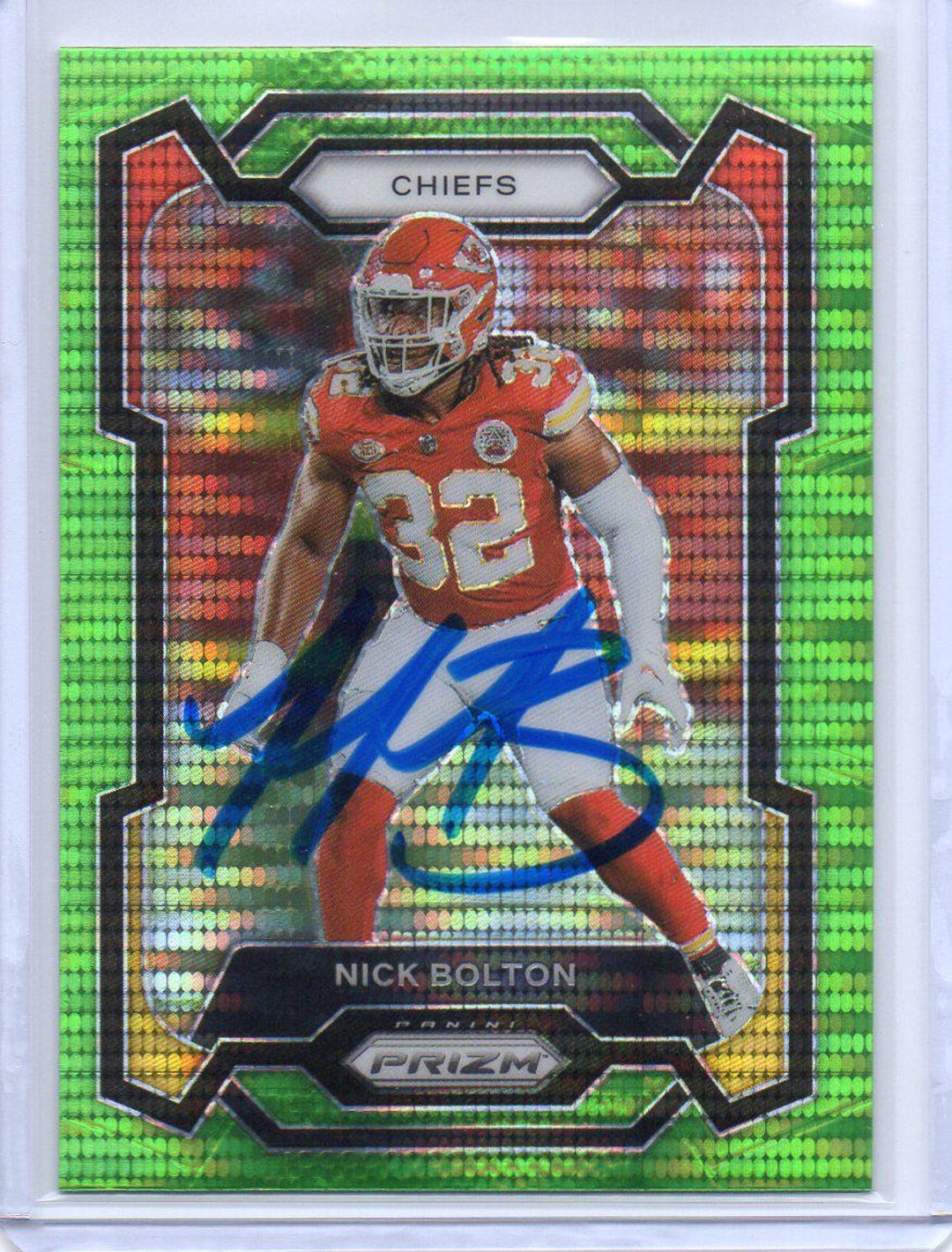 Signed Nick Bolton Card Kansas City Chiefs Nice - Etsy