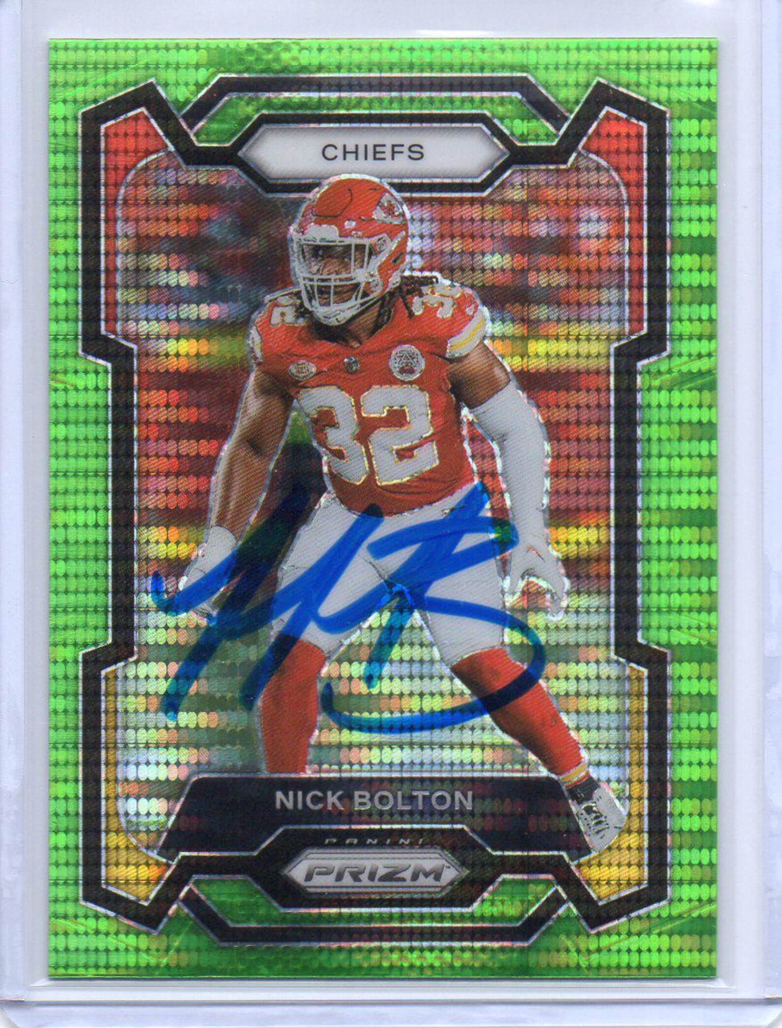 Signed Nick Bolton Card Kansas City Chiefs Nice - Etsy