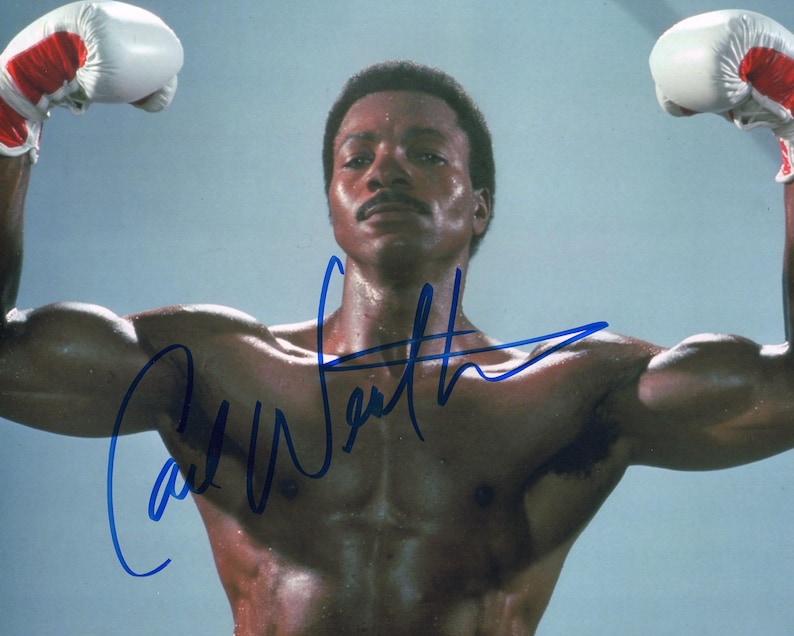 Signed Carl Weathers 8 X 10 Photo Rocky Nice - Etsy