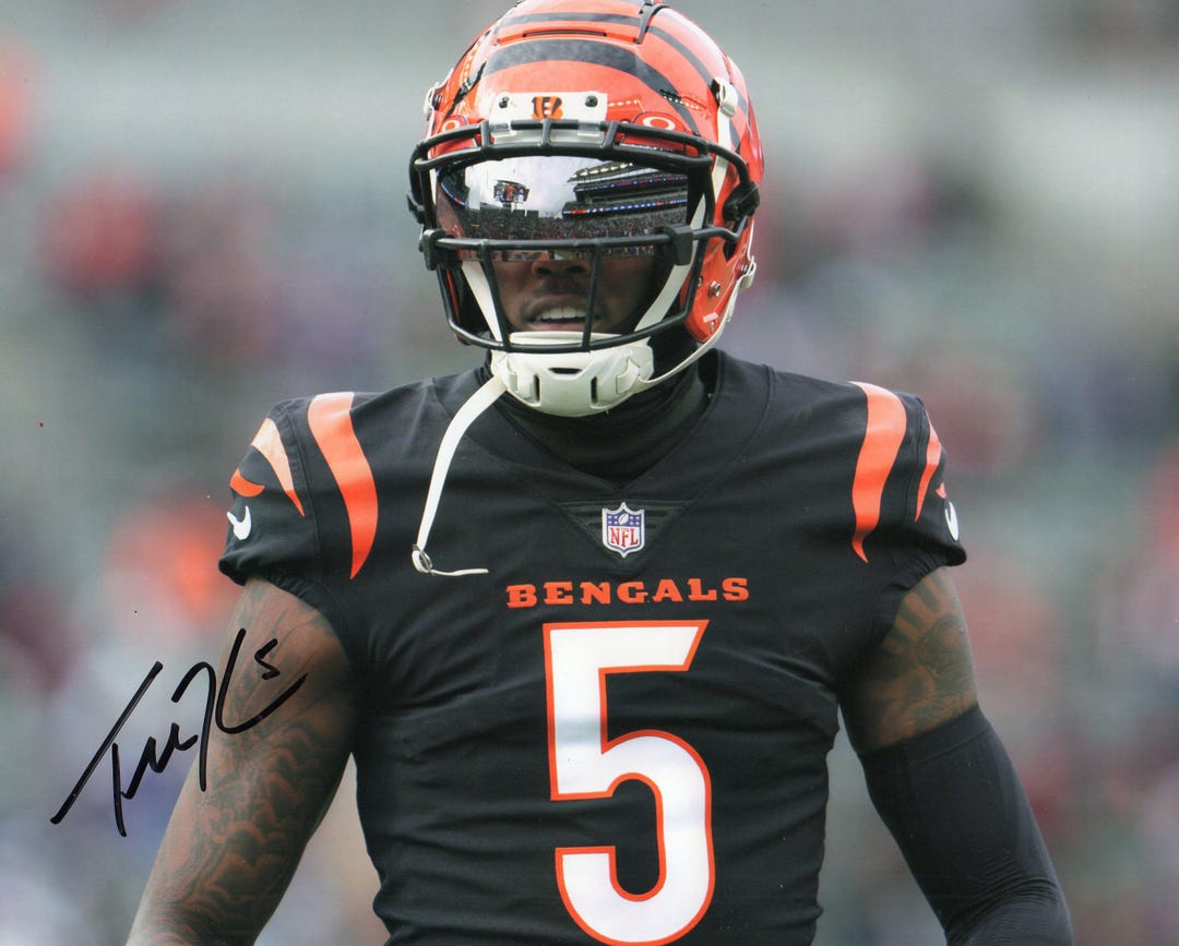 Signed Tee Higgins 8 X 10 Photo Cincinnati Bengals - Etsy