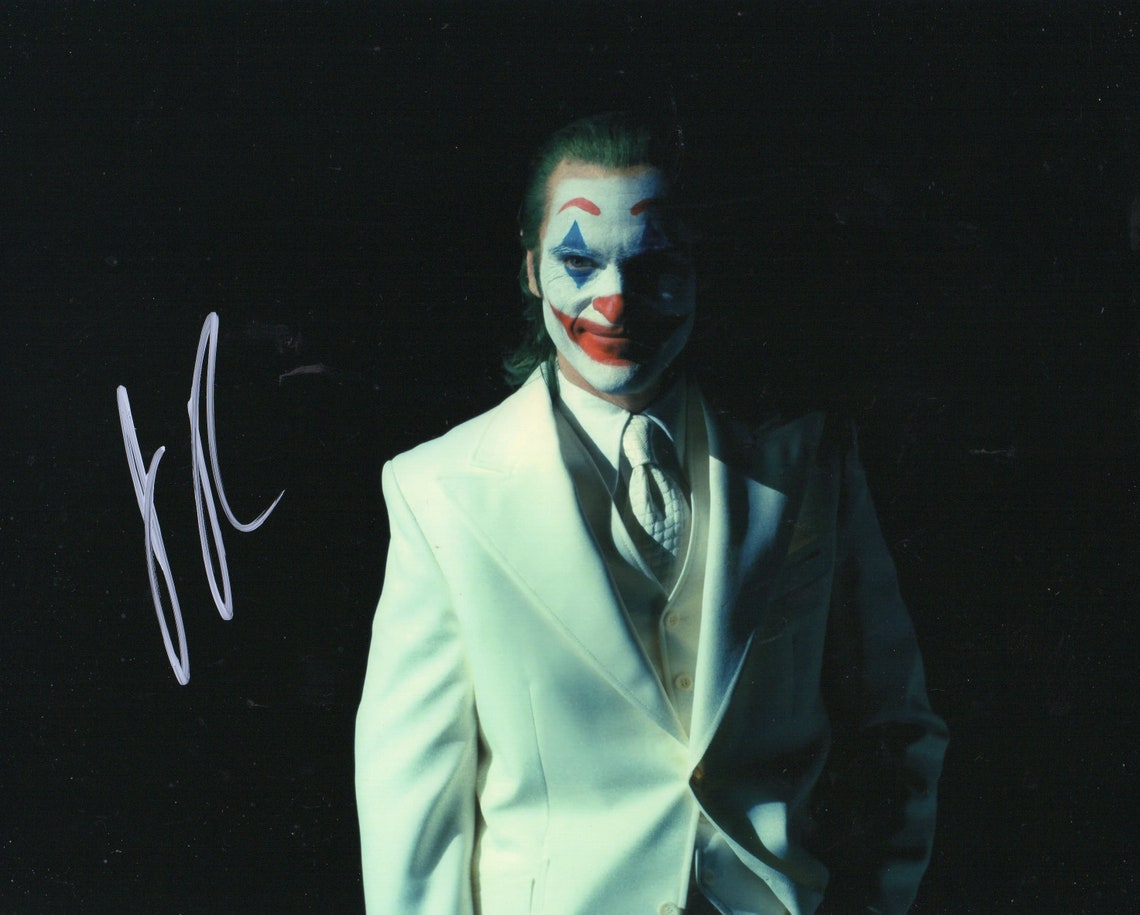 Signed Joaquin Phoenix 8 X 10 Photo Joker - Etsy