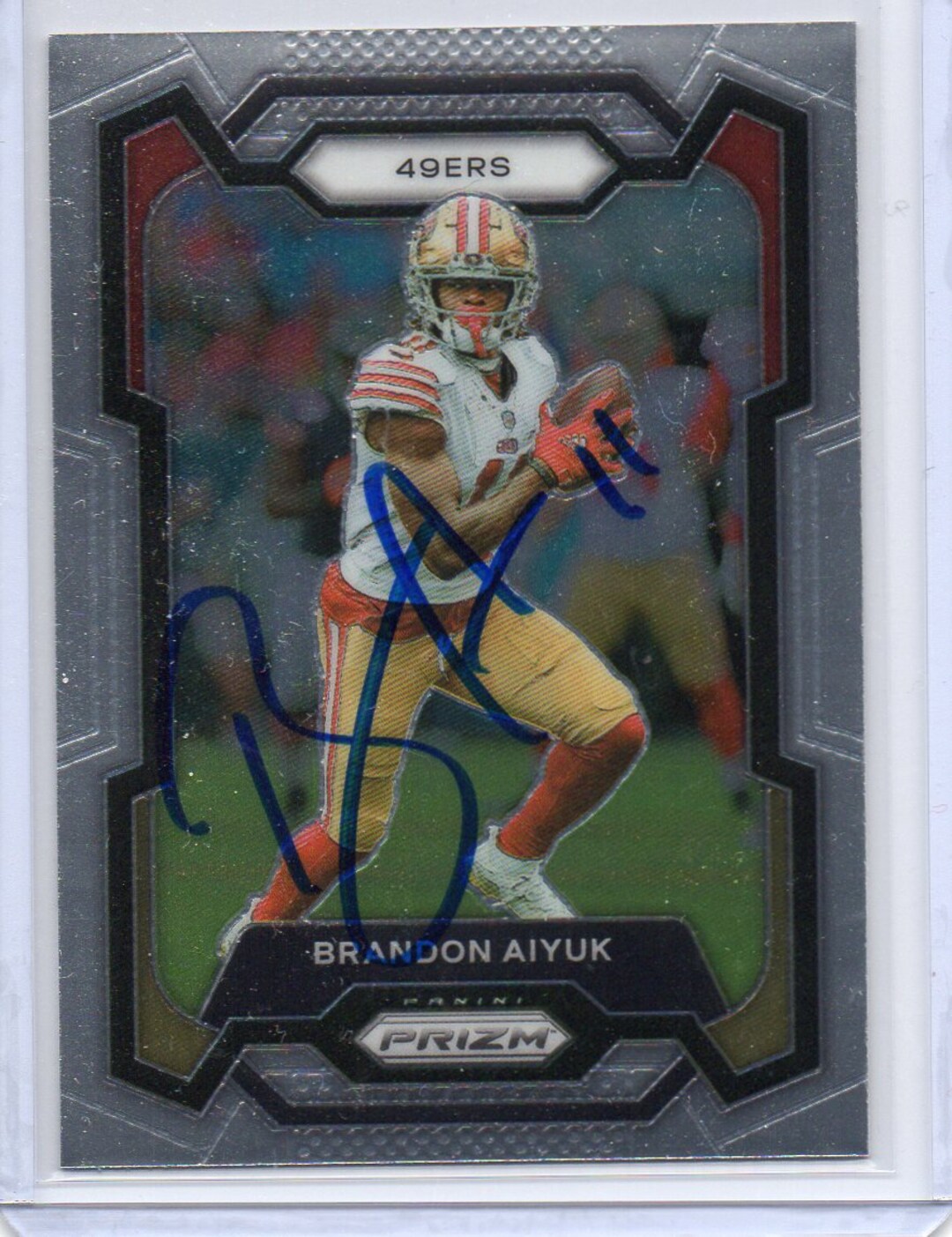Signed Brandon Aiyuk Card Niners - Etsy