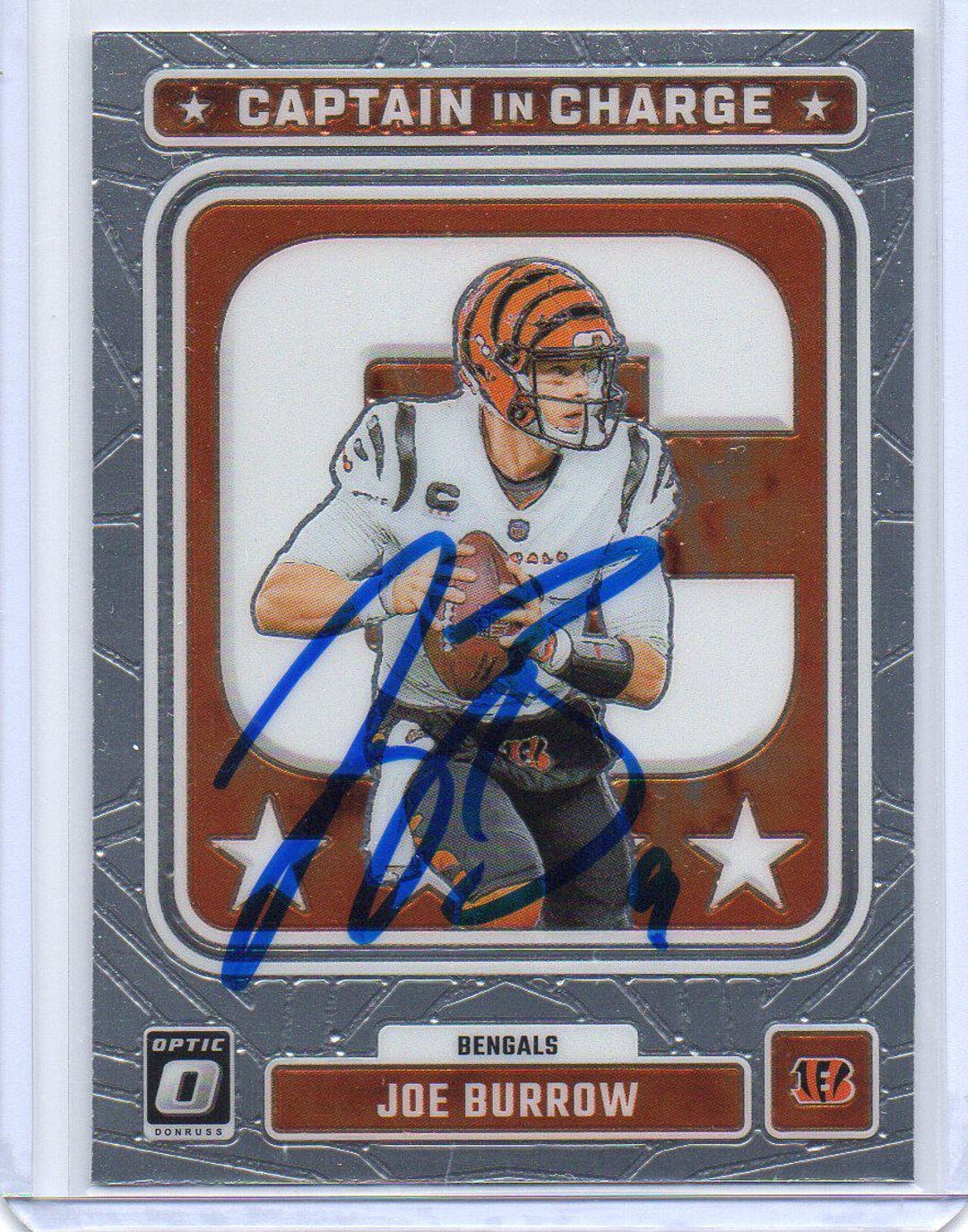 Signed Joe Burrow Card Cincinnati Bengals - Etsy