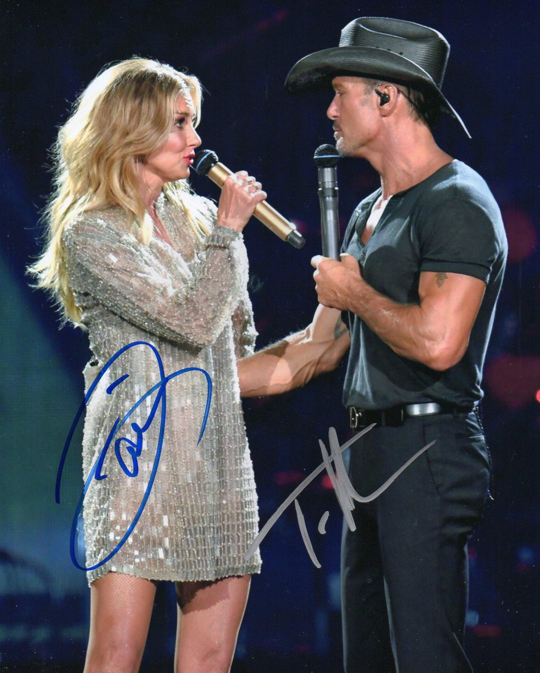 Signed Tim Mcgraw & Faith Hill 8 X 10 Photo - Etsy