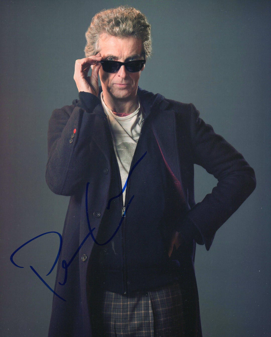 Signed Peter Capaldi 8 X 10 Photo Doctor Who Very Nice - Etsy