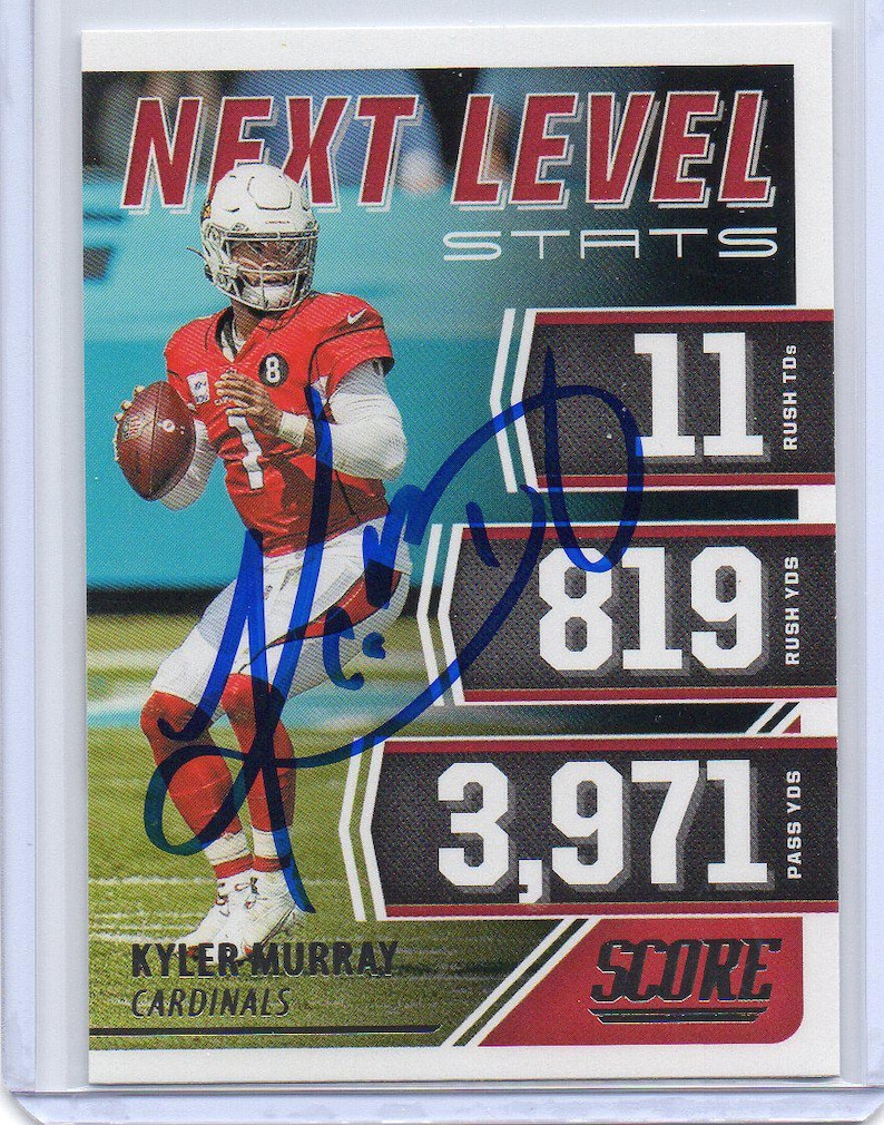 Signed Kyler Murray Card Arizona Cardinals Nice - Etsy