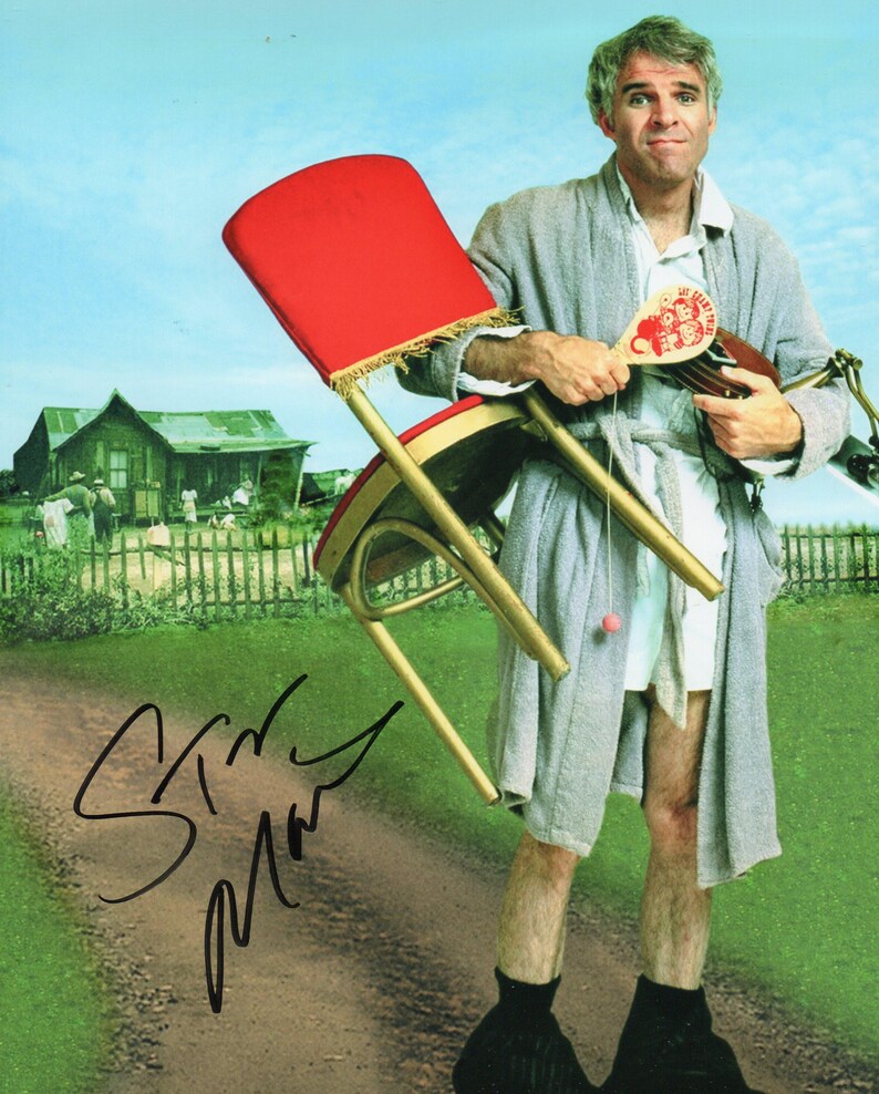 Signed Steve Martin 8 X 10 Photo the Jerk - Etsy