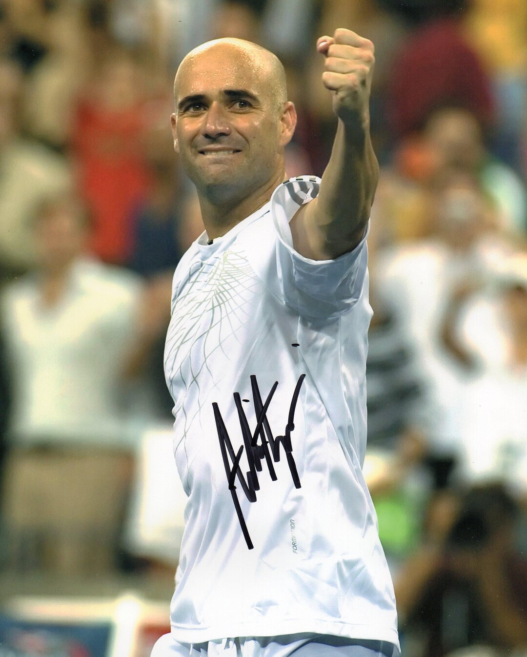 Signed Andre Agassi 8 X 10 Photo - Etsy