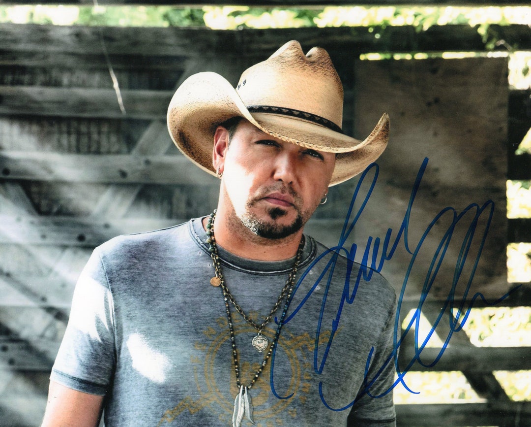 Signed Jason Aldean 8 X 10 Photo - Etsy
