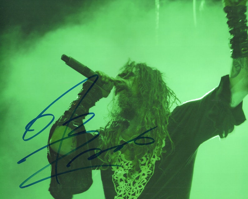 Signed Rob Zombie 8 X 10 Photo - Etsy
