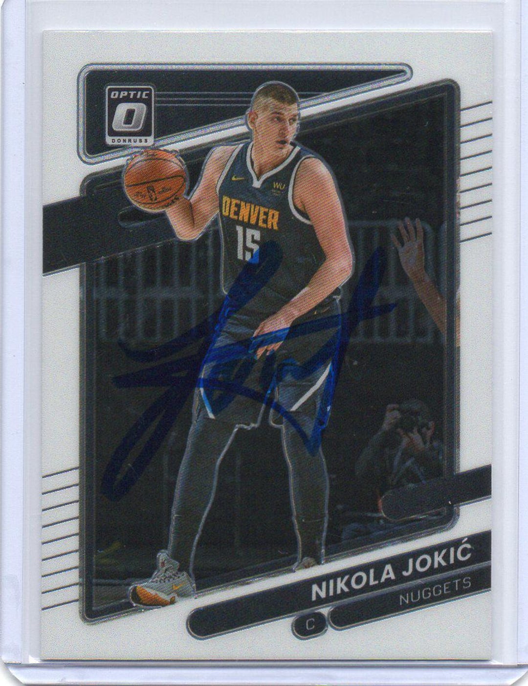 Signed Nikola Jokic Card Denver Nuggets - Etsy