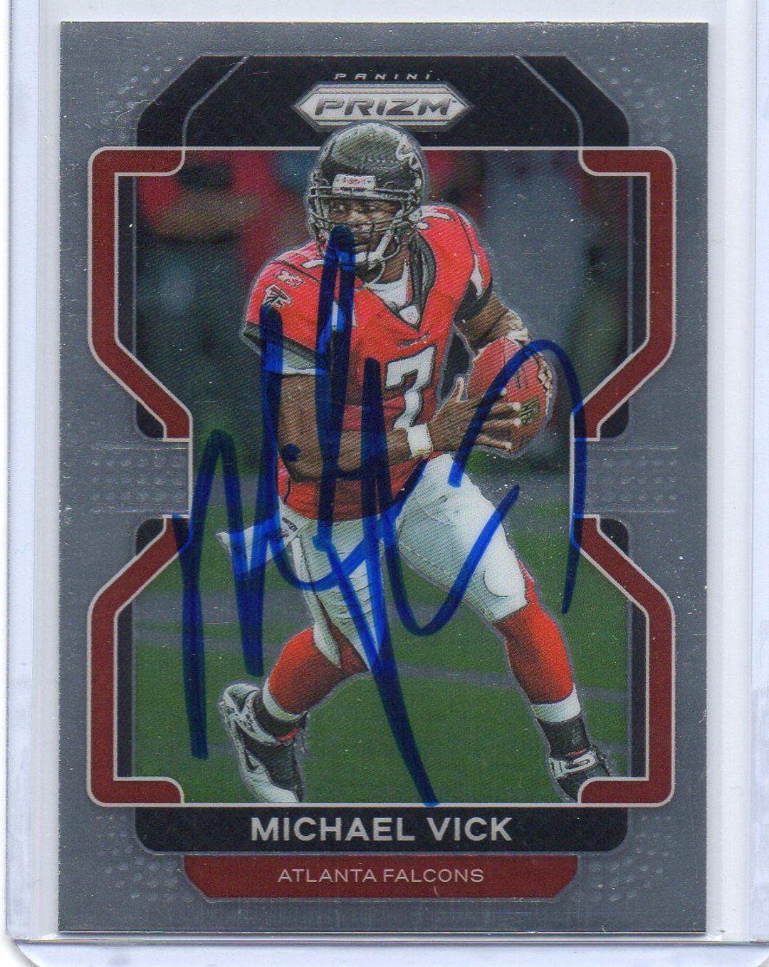 Signed Michael Vick Card Atlanta Falcons Really Nice - Etsy