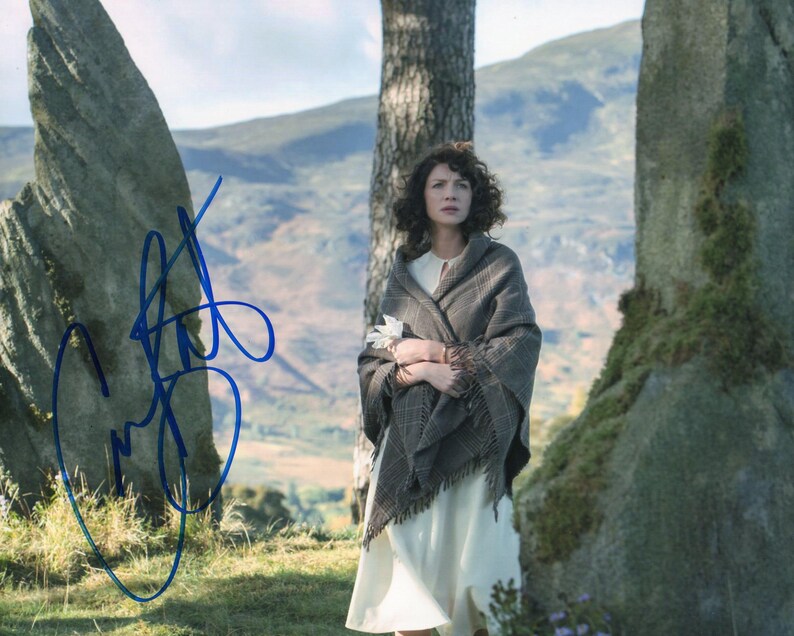 Signed Caitriona Balfe 8 X 10 Photo Outlander Very Nice - Etsy