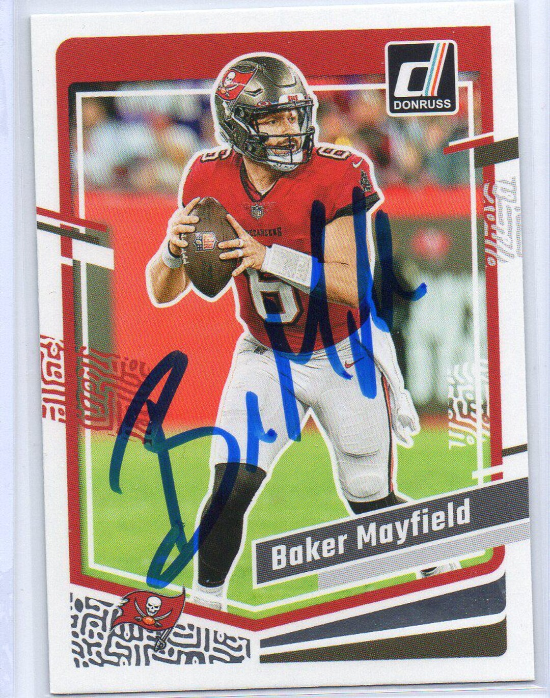 Signed Baker Mayfield Card Tampa Bay Buccaneers Nice - Etsy