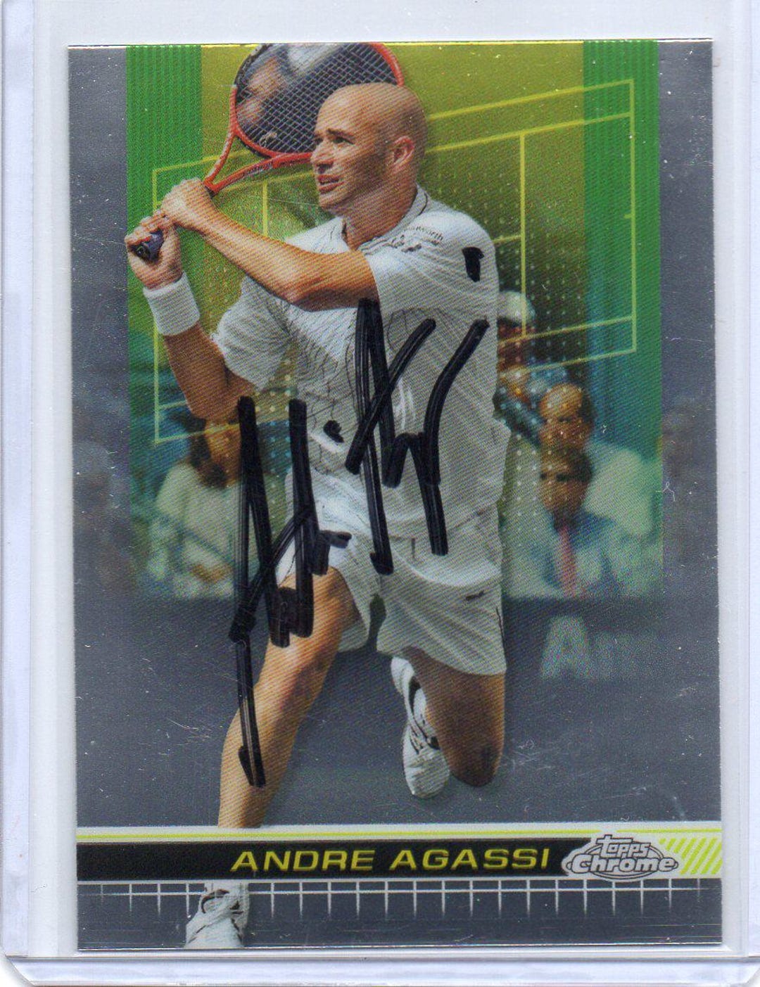 Signed Andre Agassi Card - Etsy