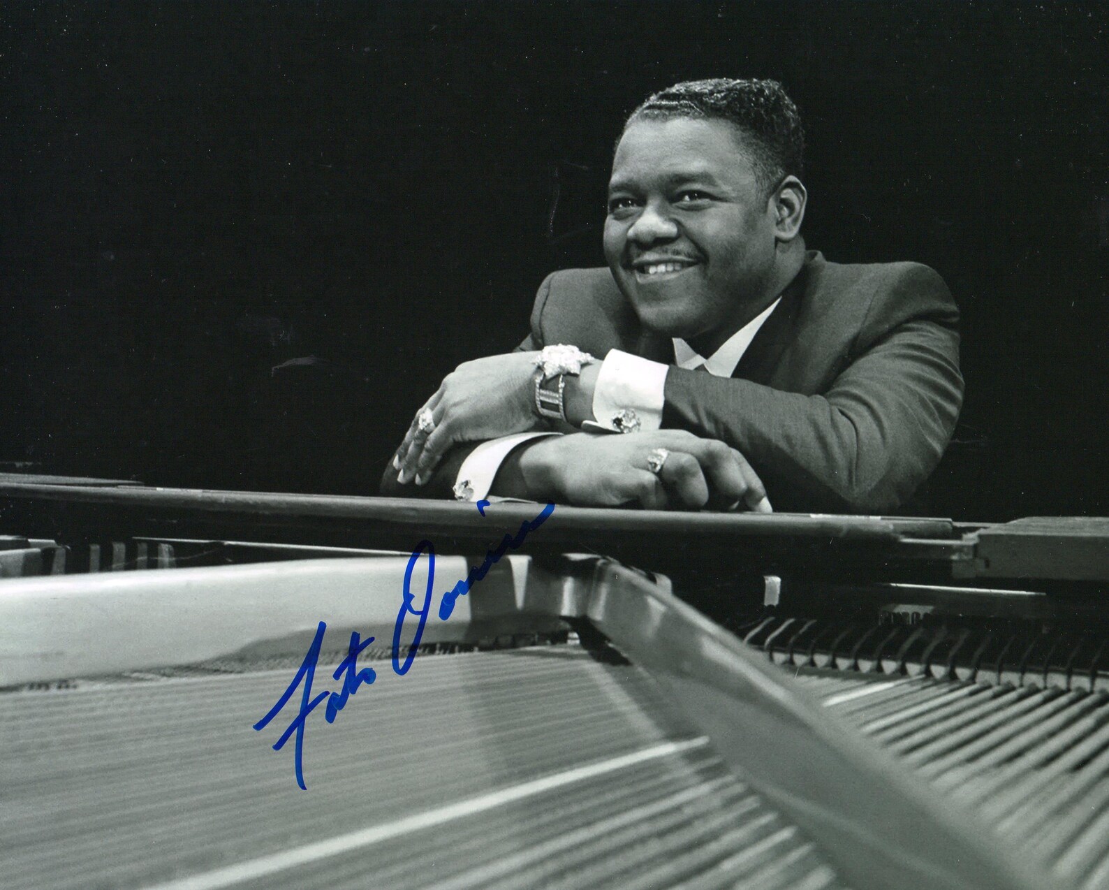 Signed Fats Domino 8 X 10 Photo Nice - Etsy