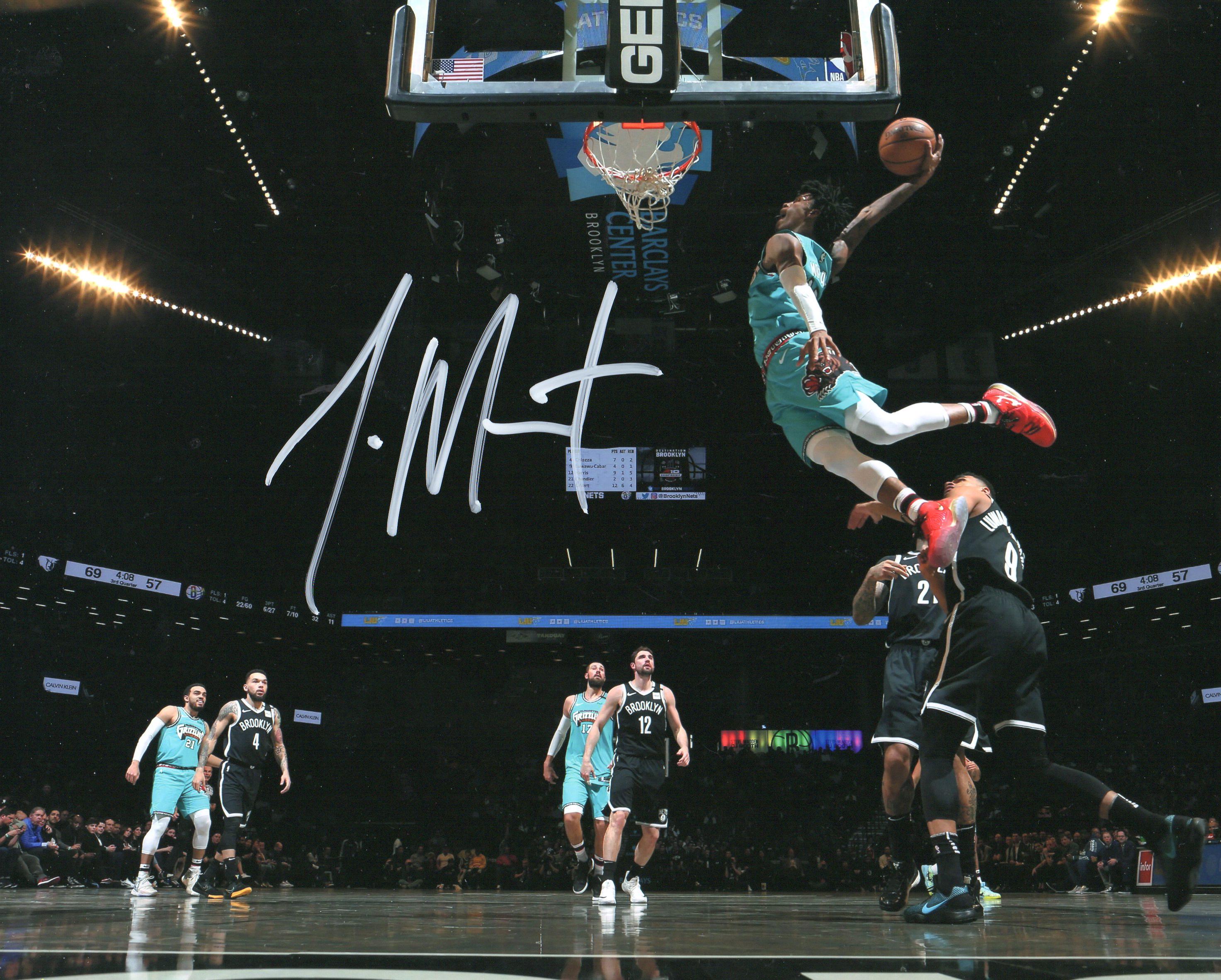 Signed Ja Morant 8 X 10 Photo Memphis Grizzlies - Etsy