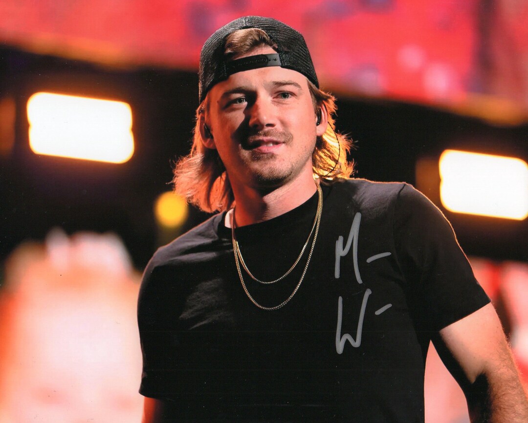 Signed Morgan Wallen 8 X 10 Photo - Etsy