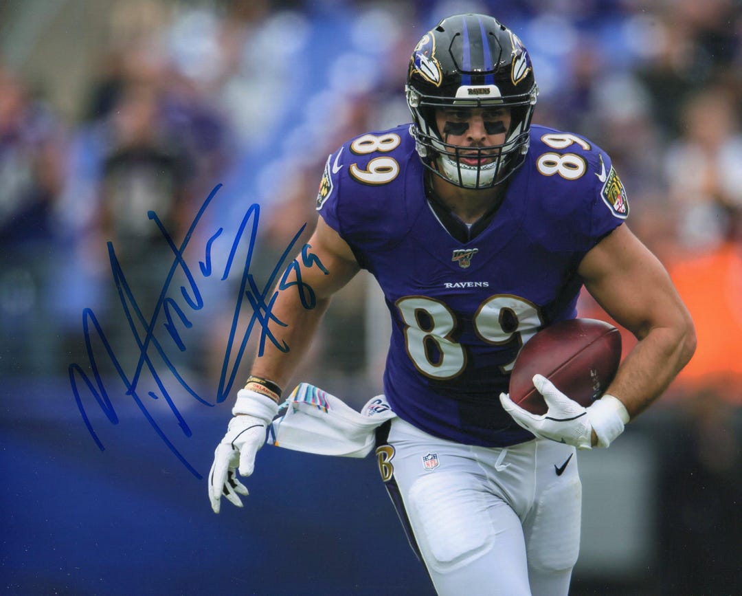 Signed Mark Andrews 8 X 10 Photo Baltimore Ravens Nice - Etsy