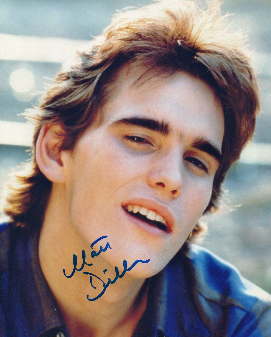 Signed Matt Dillon 8 X 10 Photo the Outsiders Little Darlings Hot - Etsy