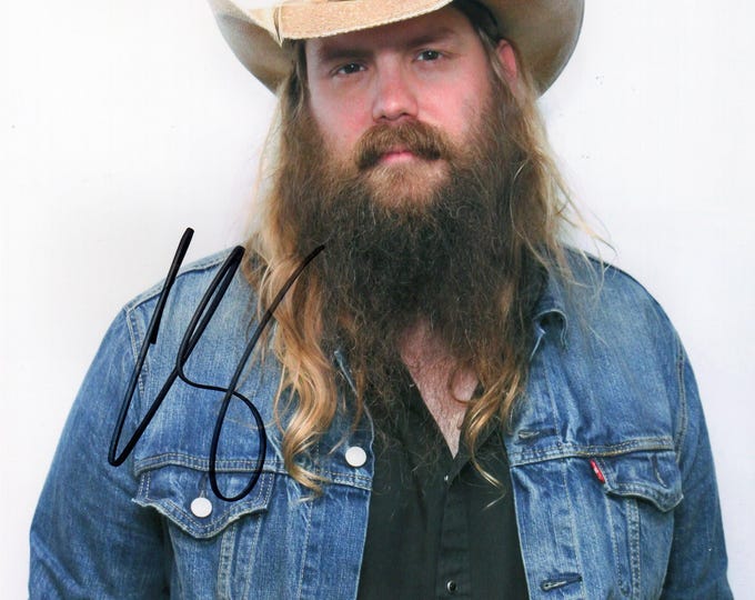Signed Chris Stapleton 8 X 10 Photo Very Nice - Etsy