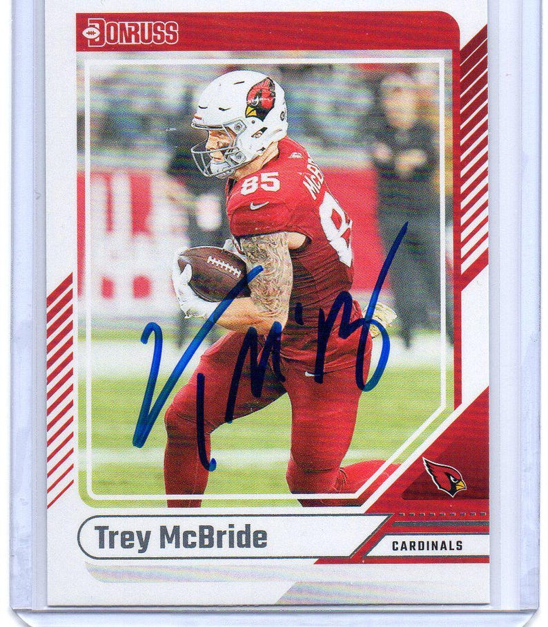 Signed Trey Mcbride Card Arizona Cardinals Nice - Etsy