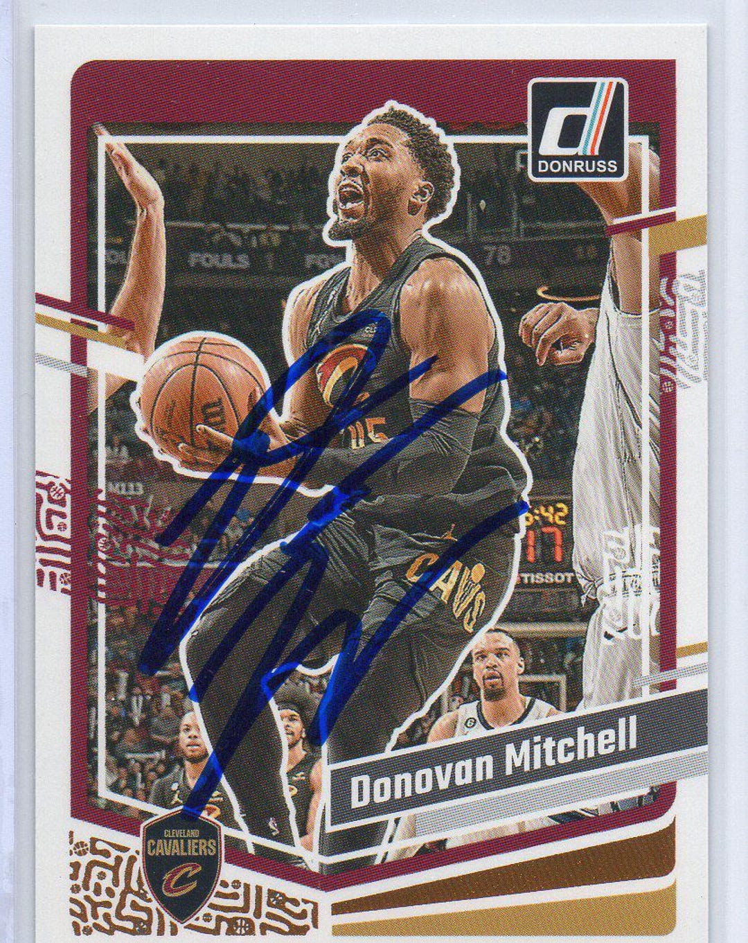 Signed Donovan Mitchell Card Cleveland Cavaliers Nice - Etsy