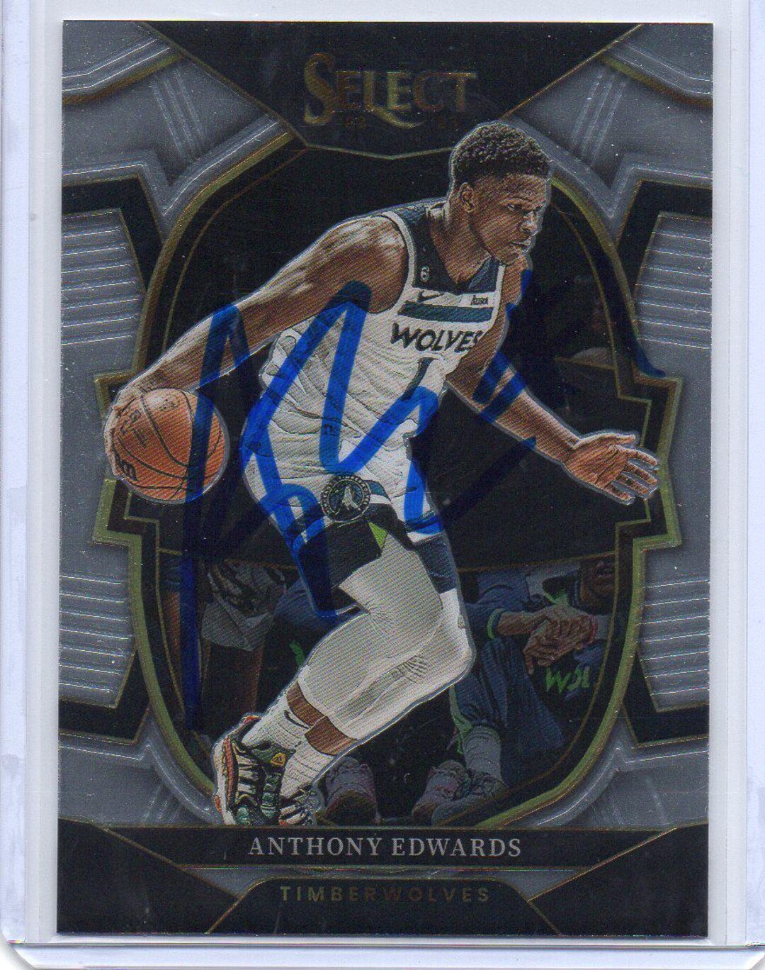 Signed Anthony Edwards Card Minnesota Timberwolves Very Nice - Etsy