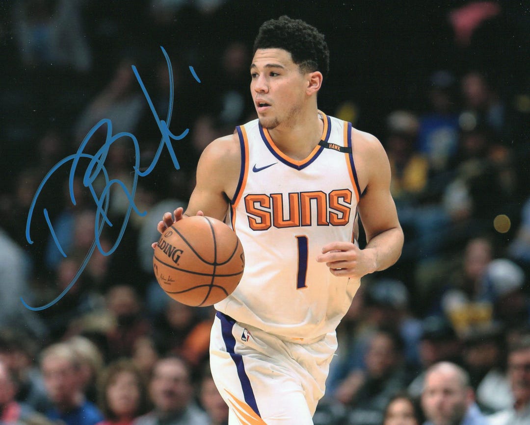 Signed Devin Booker 8 X 10 Photo Phoenix Suns Very Nice - Etsy